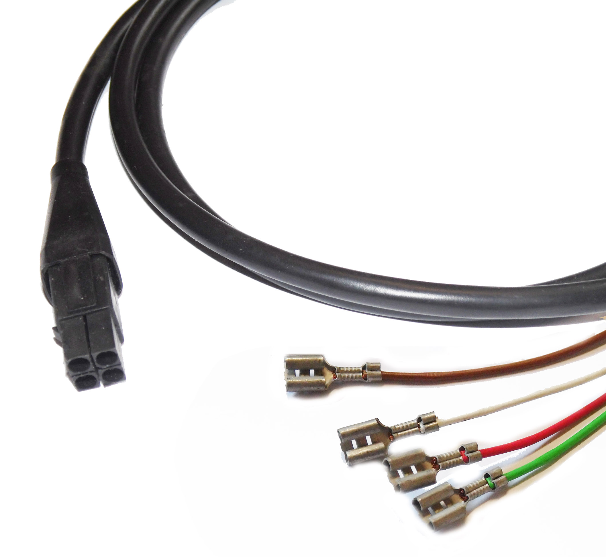 Buer KG-Shop - Pkw Anhänger Kabel 4 polig mit Steckverbinder / Stecker ...